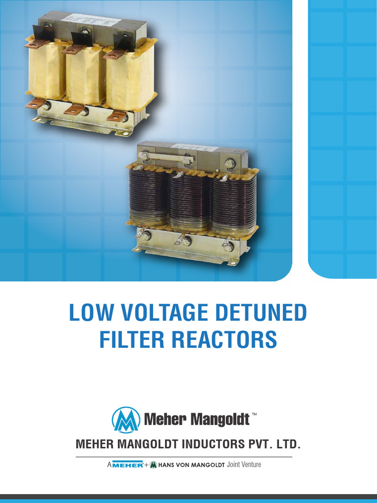 Iron-Core Detuned Filter Reactors For Low Voltage Networks | PDF ...