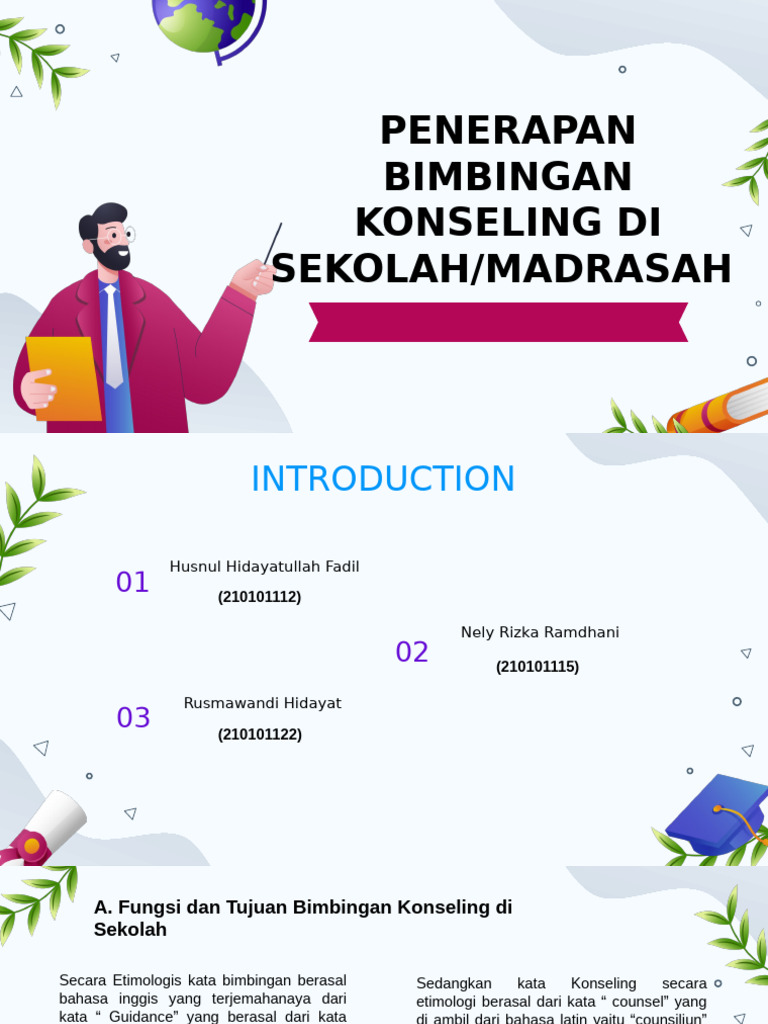 Penerapan Bimbingan Konseling Di Sekolah/Madrasah | PDF
