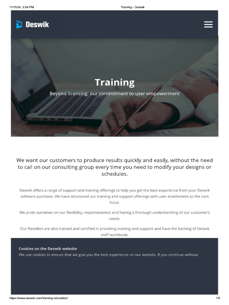 Training - Deswik | PDF