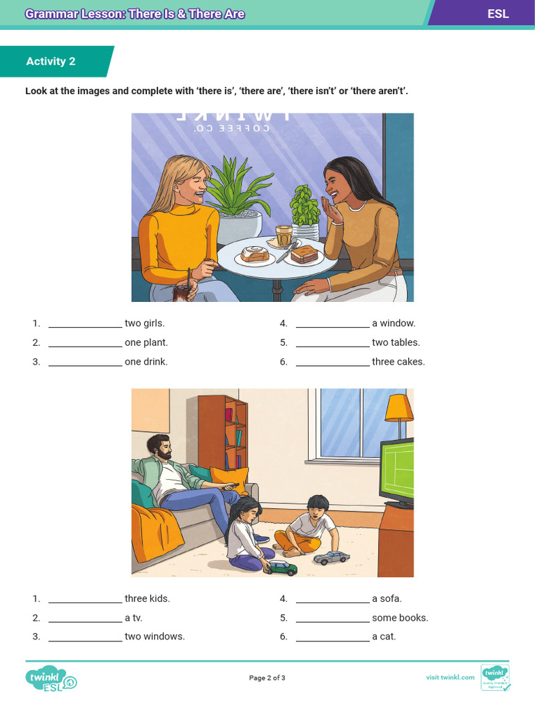 Mastering "There Is" vs. "There Are" | PDF | Home & Garden