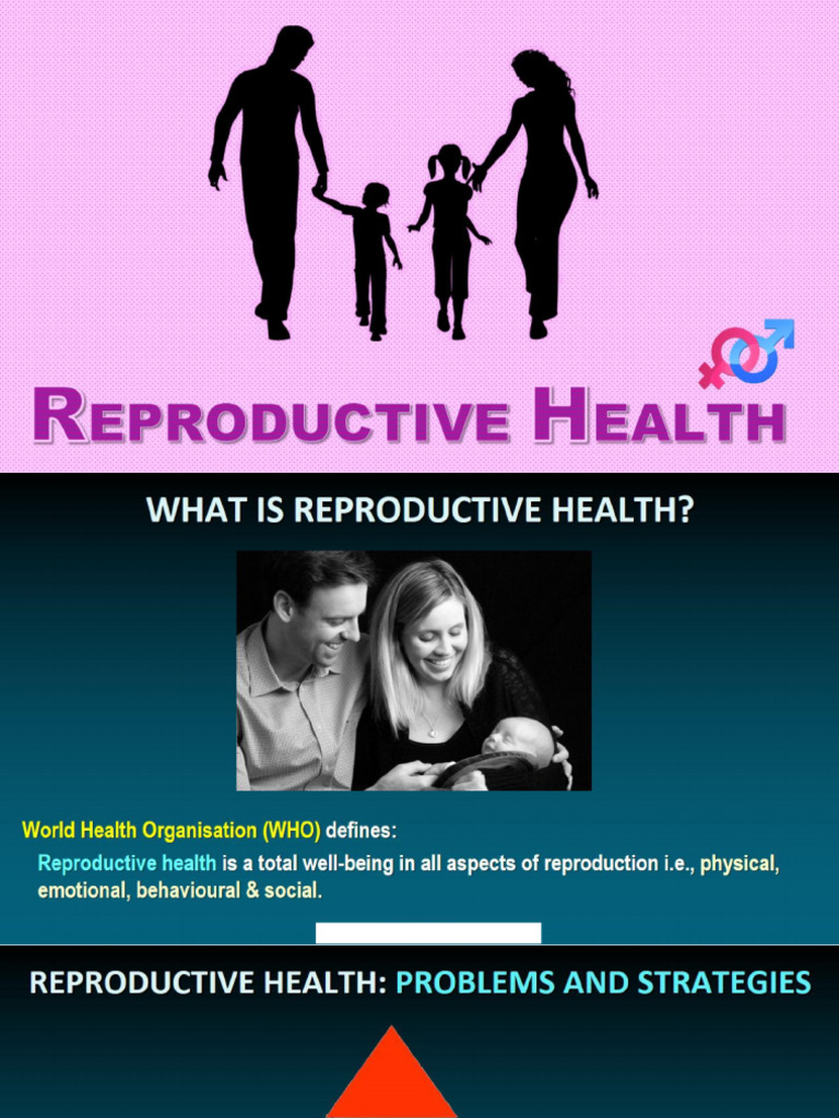 4 Reproductive Health PPT Part 1 | PDF