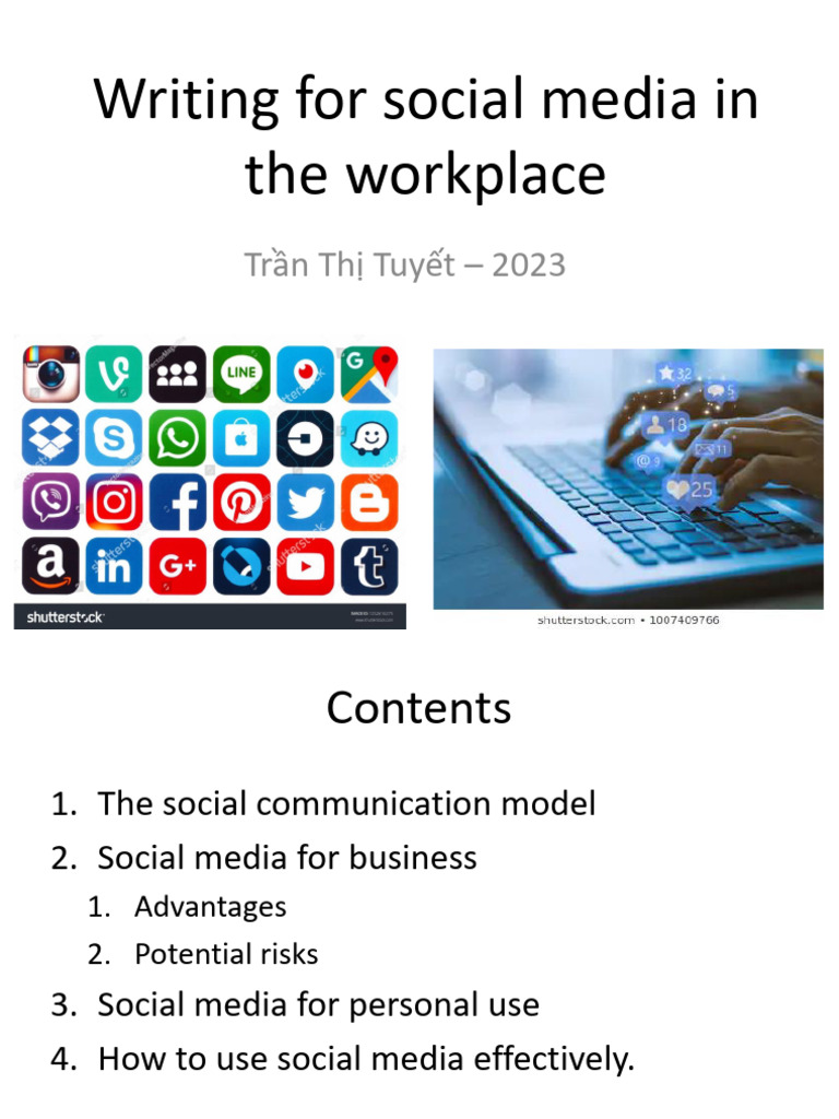 Social Media Writing in the Workplace | PDF | Social Media | Popular ...