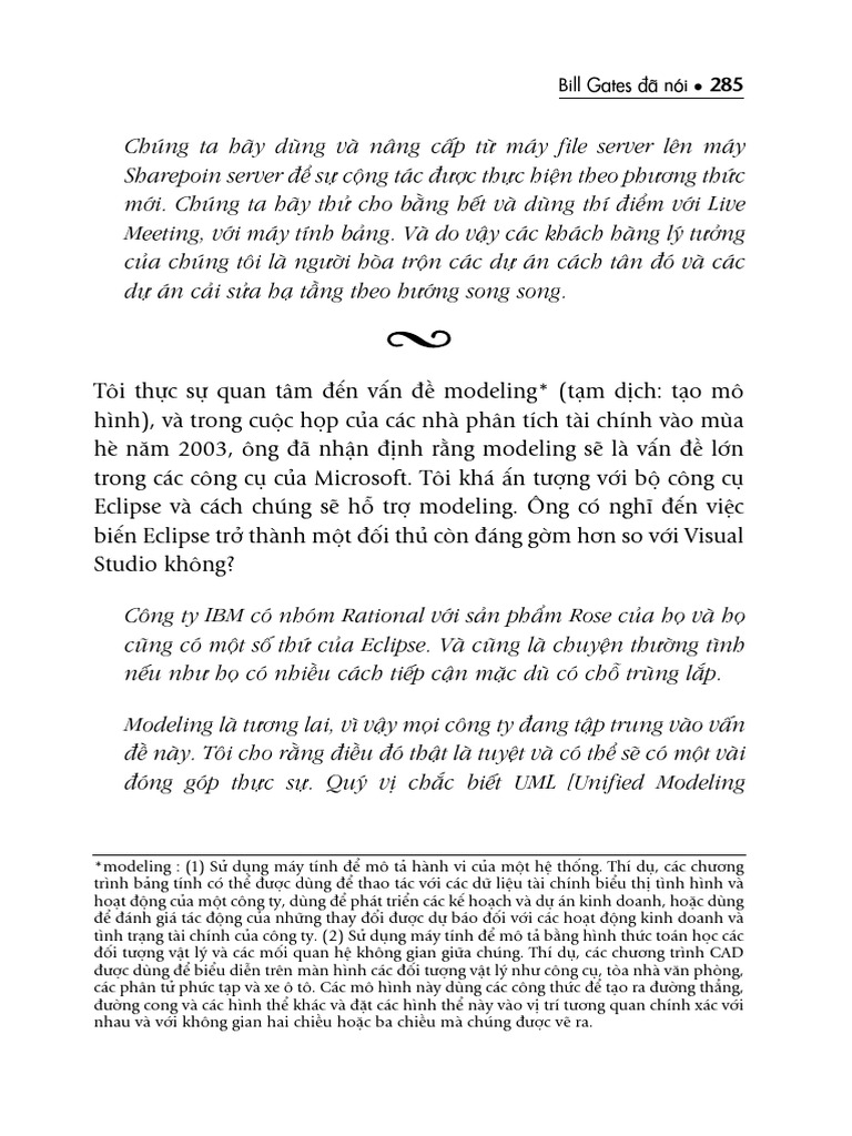 Bill Gate Talked 1 | PDF