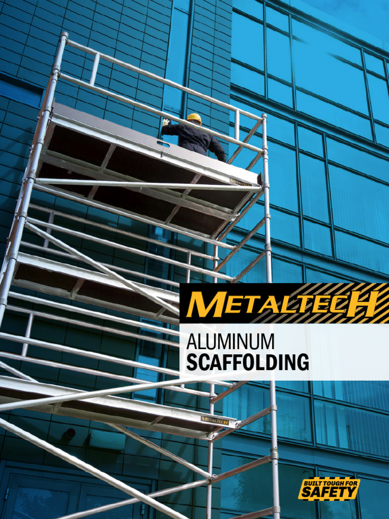 METALTECH Aluminum Scaffolding | PDF | Scaffolding