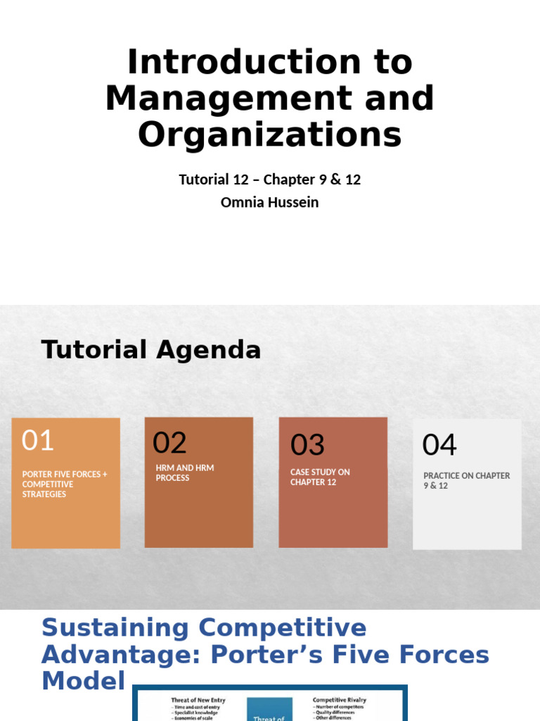 Tutorial 12 - Chapter 9 & 12 | PDF | Human Resource Management | Human ...