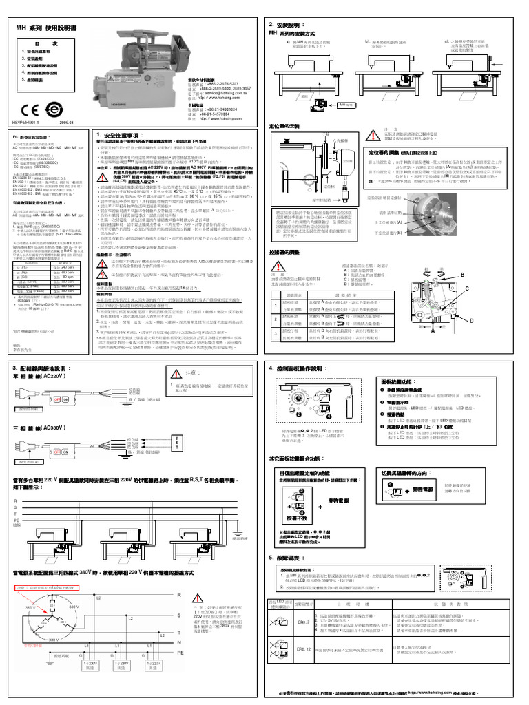 MH Manual TW en | PDF