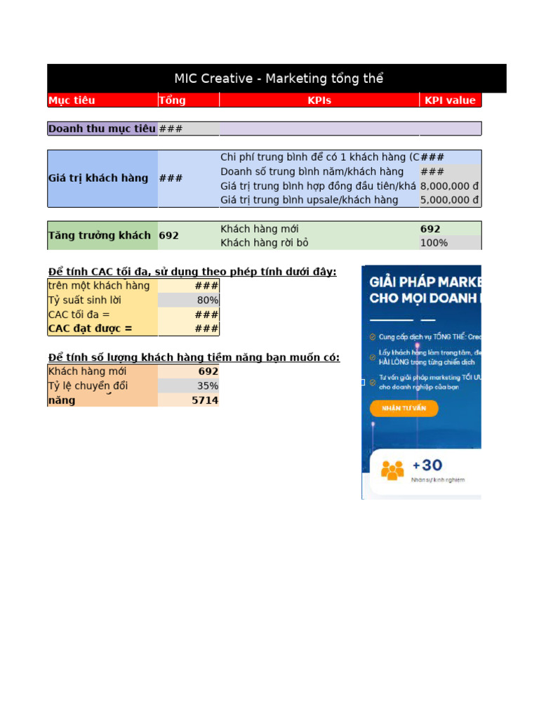 Final Digital Marketing Template 2024 | PDF