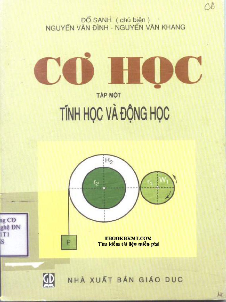 Cơ 1 Đ Sanh-N.v.khang-N.v.đình | PDF