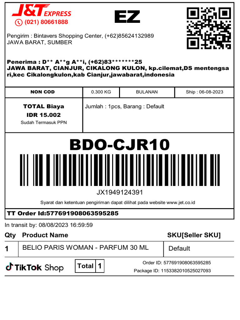08-07 - 09-10-36 - Shipping Label+packing List | PDF