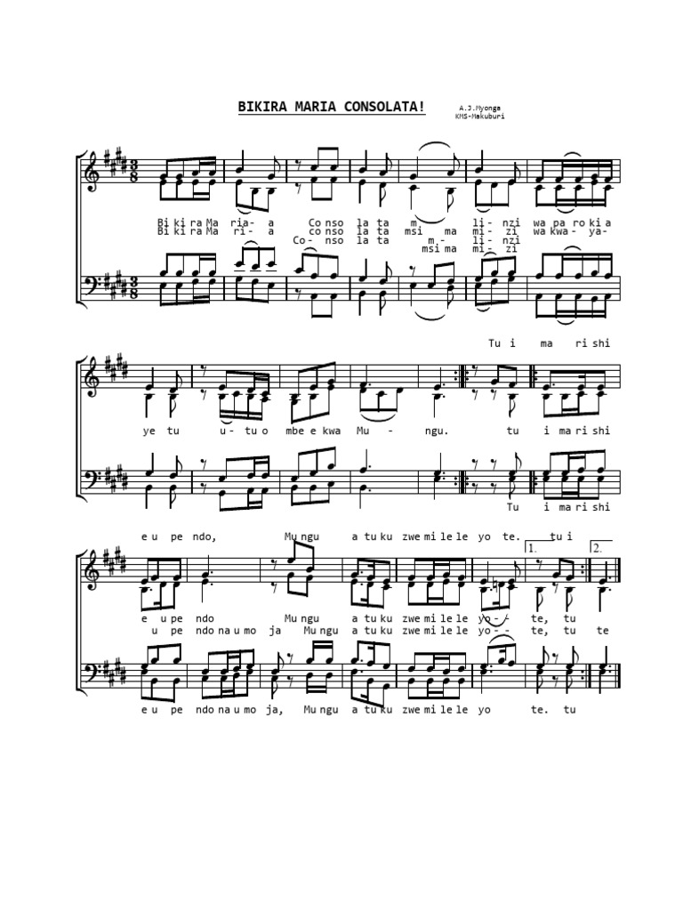 Bikira Maria Consolata | PDF