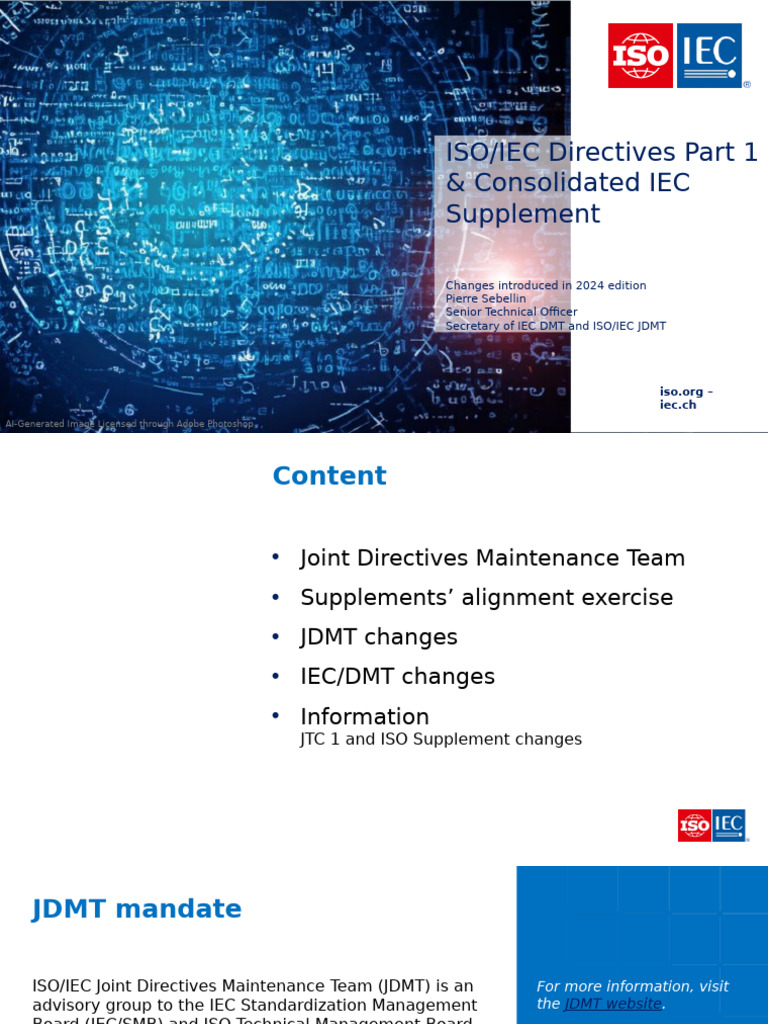 2024 Changes to ISO/IEC Directives | PDF | International Organization ...