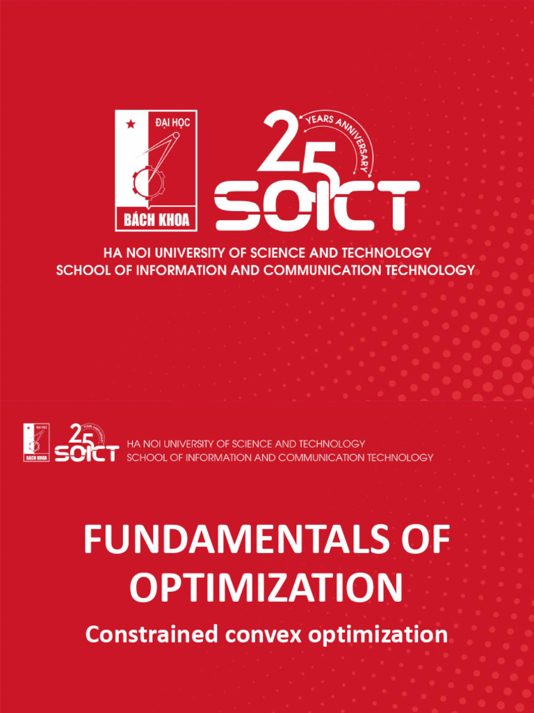 Chapter 4 Constrained Convex Optimization | PDF | Mathematical Relations | Algorithms
