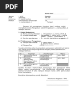 Form Pendaftaran Bpjs TK Excel | PDF