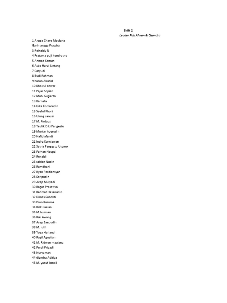 Data Shift Leader Alwan | PDF