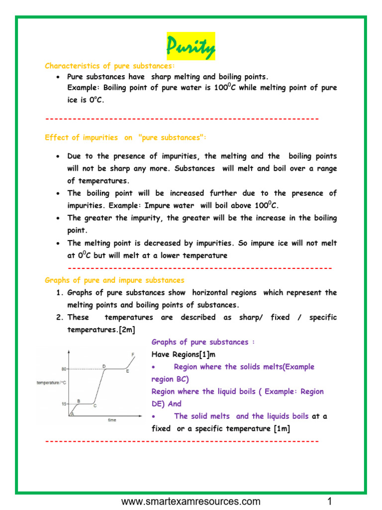 2.2-Purity | PDF | Melting Point | Boiling