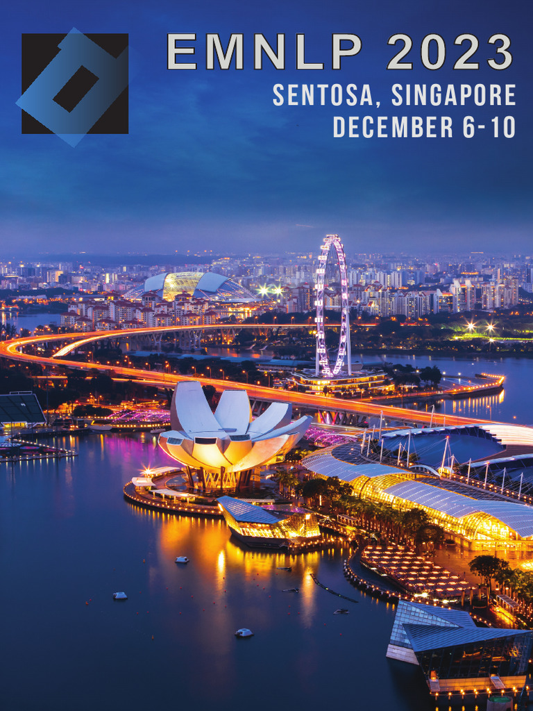 EMNLP 2023 Handbook Dec 06 | PDF | Linguistics | Cognitive Science