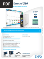 EXFO OTH-7000 Fiber Monitoring System | PDF | Optical Fiber | Decibel