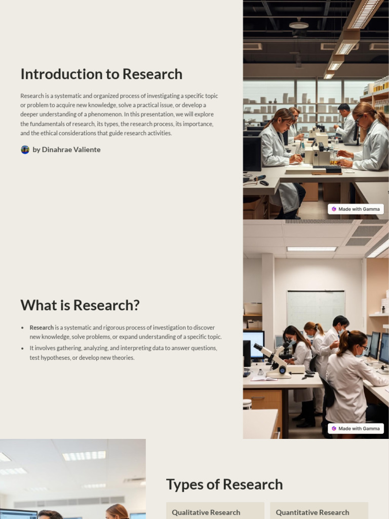 Introduction To Research | PDF | Methodology | Quantitative Research