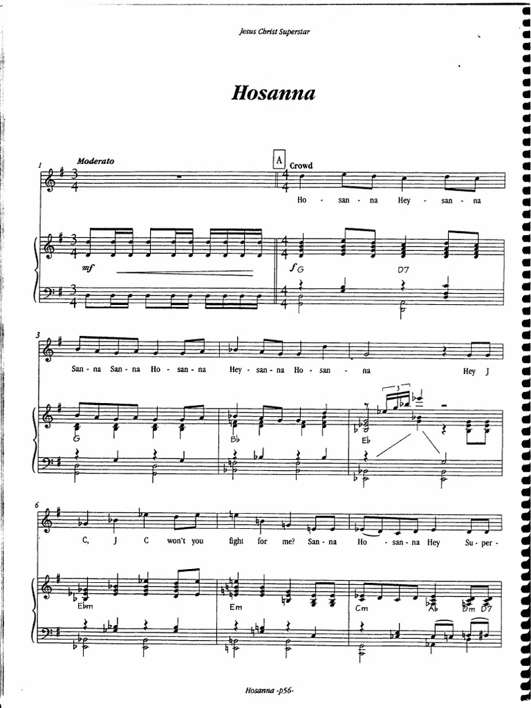 07 Hosanna | PDF