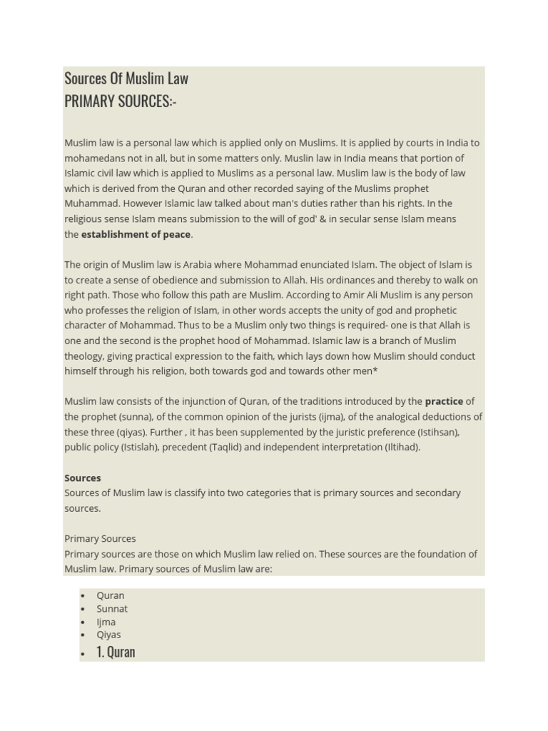 Family Law Unit 4 | PDF | Marriage | Sharia