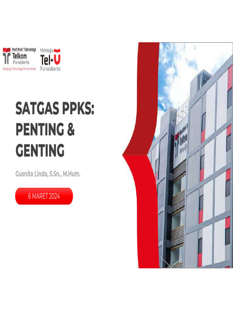 Pembentukan Satgas PPKS ITTP | PDF