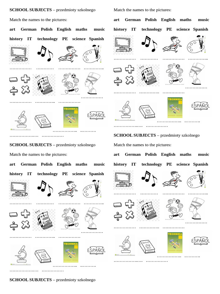 School Subjects | PDF