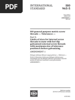 ISO 965-1, ENG, Ed 2, 2013 | PDF | Screw | Engineering Tolerance