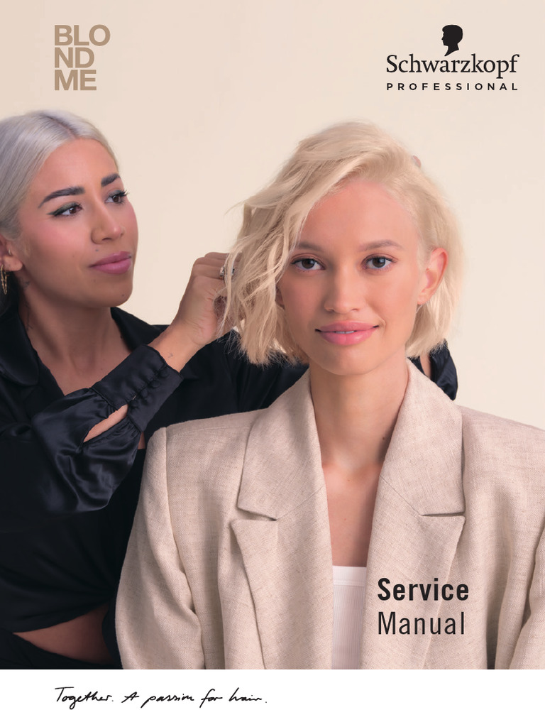 UK BlondMe Care RL 3 23 ServiceManual 033805 X | PDF | Blond | Hair