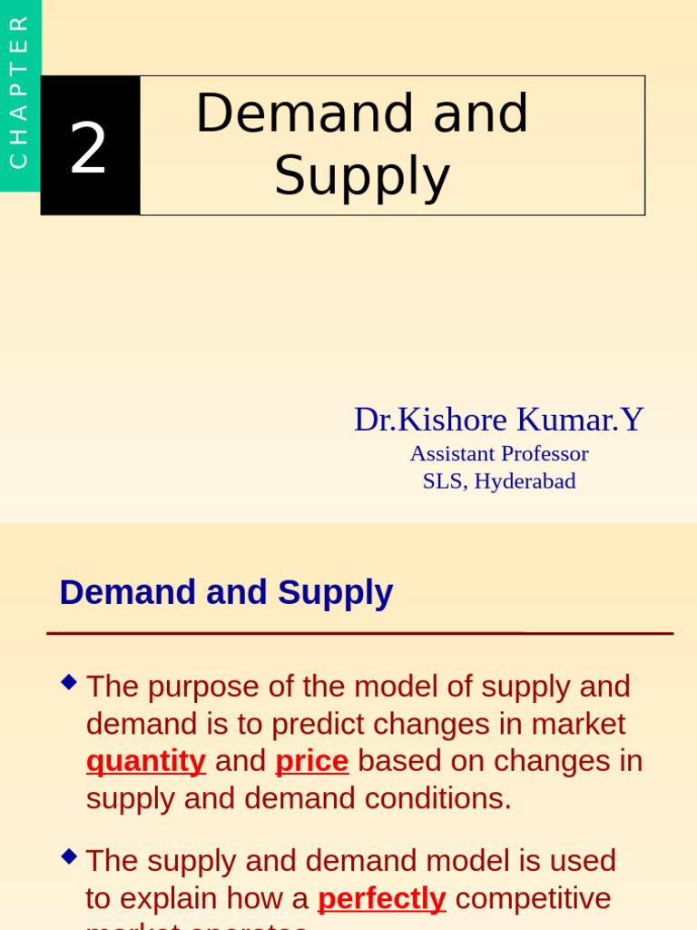 Demand - Supply - Elasticity YKK | PDF | Elasticity (Economics) | Demand