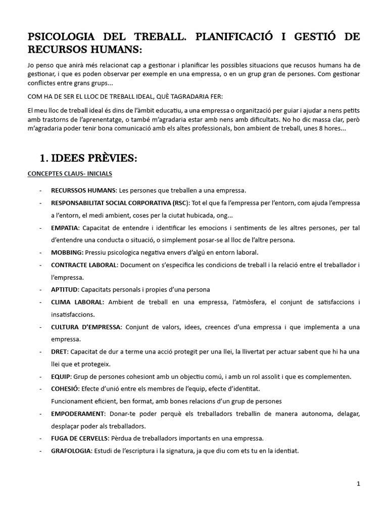 Apunts de Classe | PDF