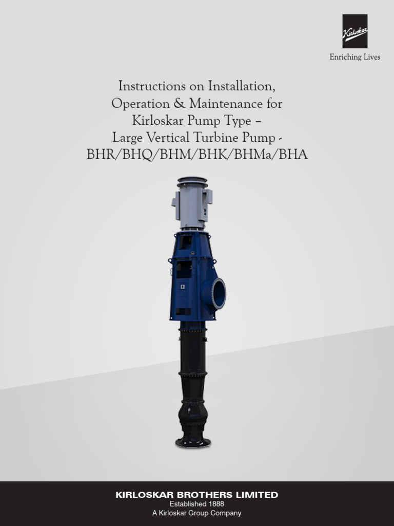 IOM MANUAL BHR BHQ BHM BHMa | PDF