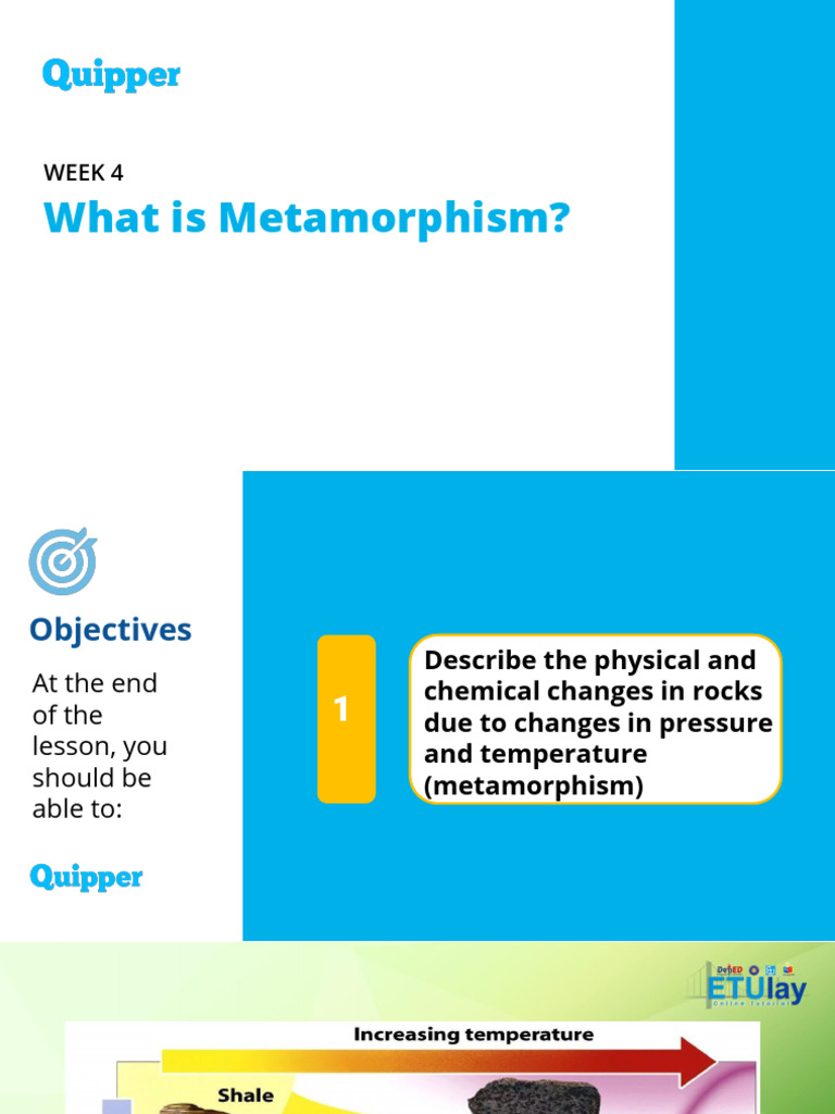 Metamorphism | PDF | Rock (Geology) | Natural Materials