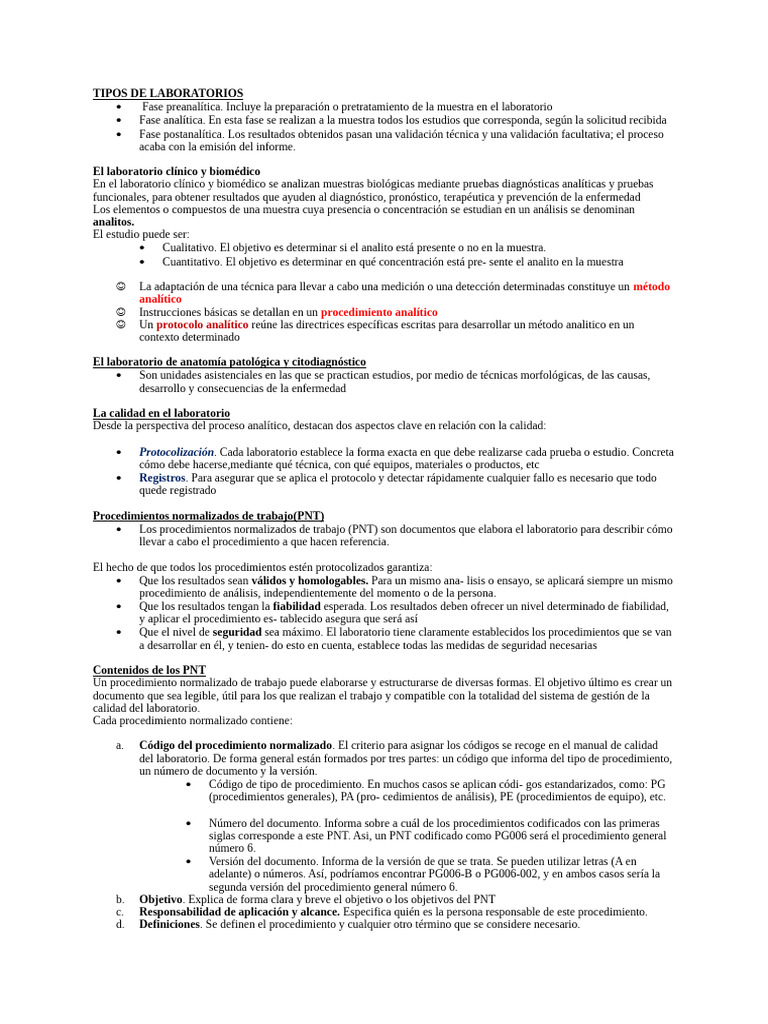 Tecnicas Generales de Laboratorio Unidad 2 | PDF | Laboratorios | Residuos