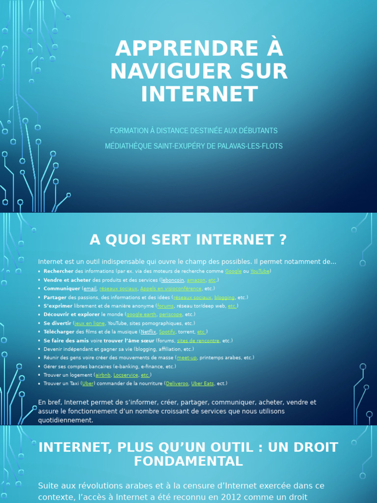 Apprendre À Naviguer Sur Internet - 2020 | PDF | Internet | Internet et Web
