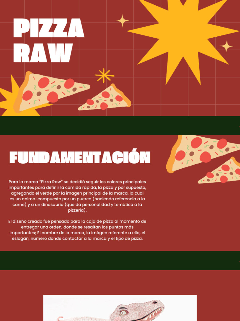 Red and Yellow Illustrative How To Make Pizza Presentation | PDF