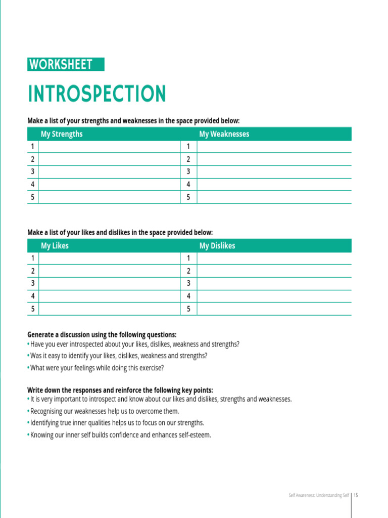 Strength and Weekness | PDF