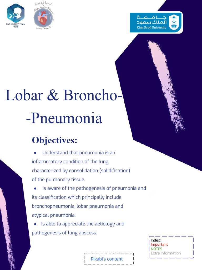 Pneumonia Types and Pathogenesis | PDF | Pneumonia | Respiratory Diseases