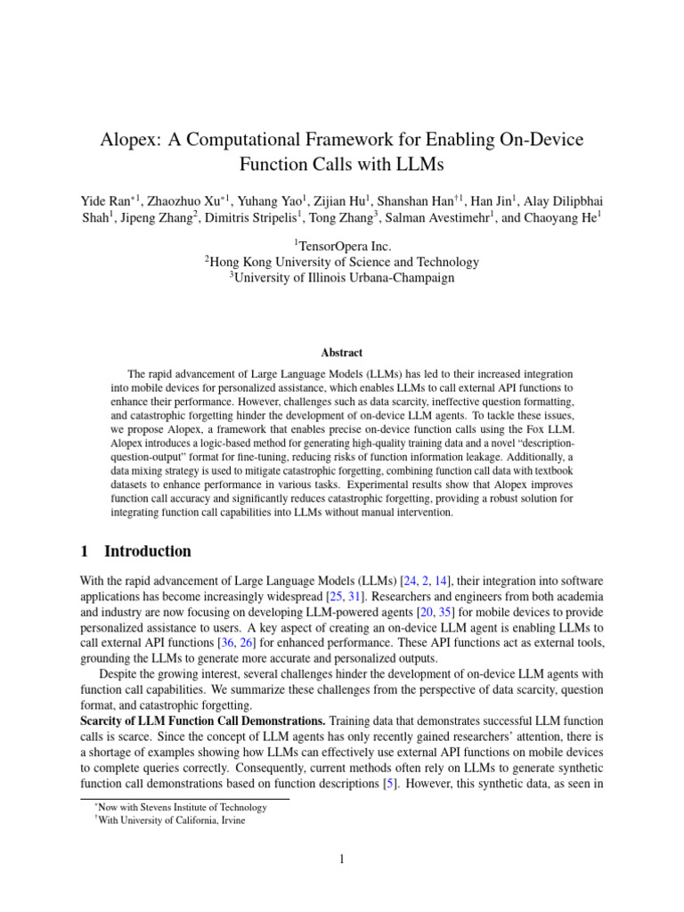 Alopex | PDF | Computing