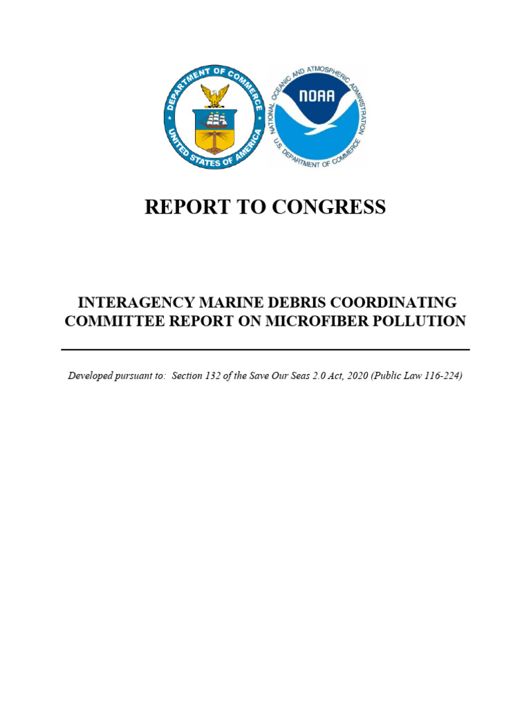 2022 NOAA Report IMDCC Microfiber Pollution - DOC Clean - Final Format ...