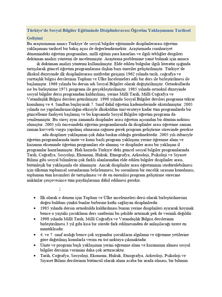 Makale İncelemesi | PDF