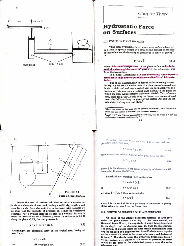 Hydraulics-dela-Fuente-Chapter3 Reviewer | PDF