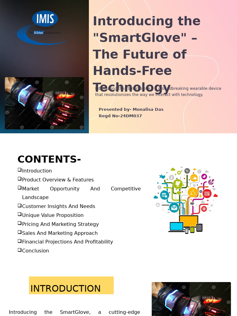 SmartGlove: Revolutionizing Wearable Tech | PDF | Marketing | Augmented ...