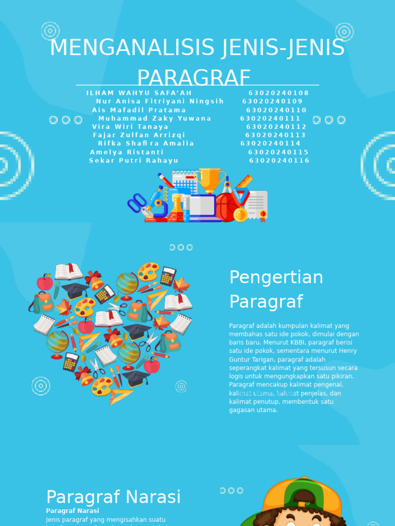 Analisis Jenis Paragraf dalam Teks | PDF