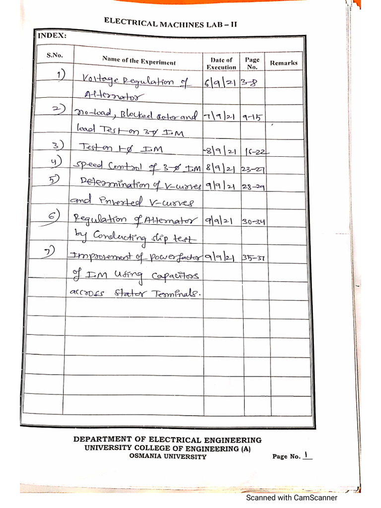EM-II Lab Record | PDF