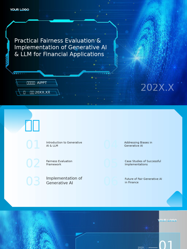 Practical Fairness Evaluation & Implementation of Generative AI & LLM For Financial Applications ...