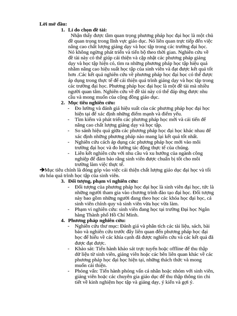 TH C TR NG PPHDH | PDF