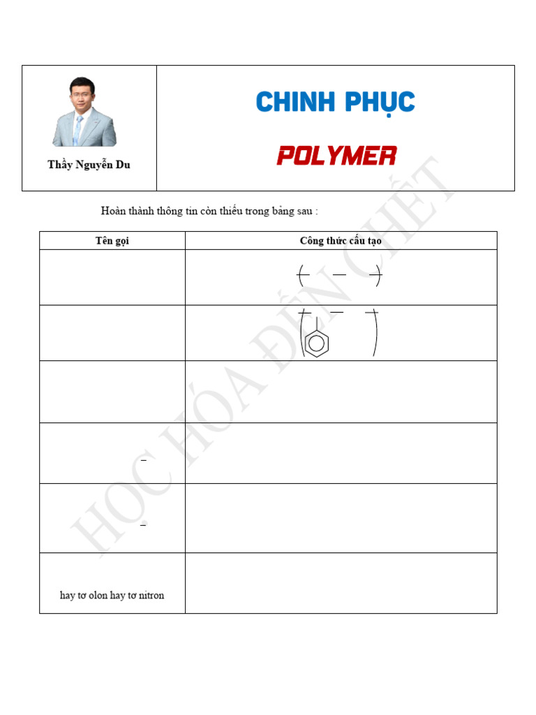 Chinh PH C Polymer | PDF