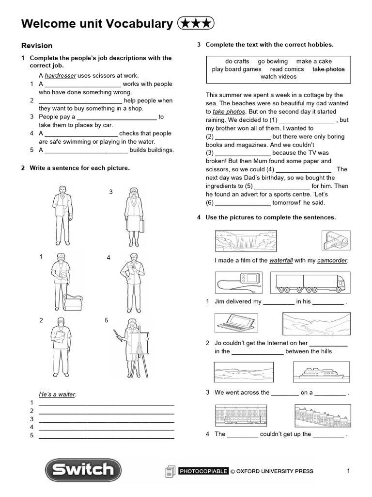 02-Vocabulary Grammar 3star Welcome | PDF | Syntax | Language Mechanics