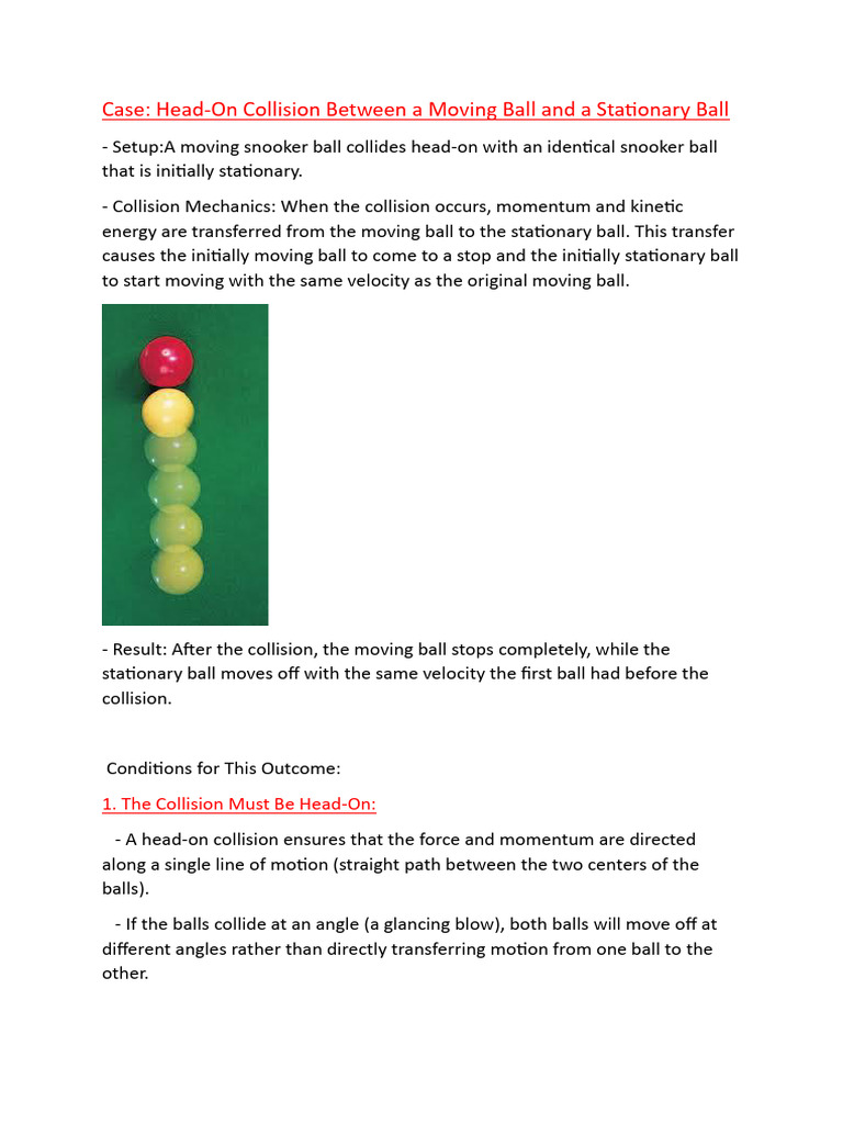 Farhan Momentum Notes 1 | PDF | Collision | Momentum