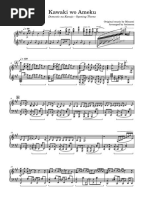 Sparkle: Kimi No Na Wa OST | PDF